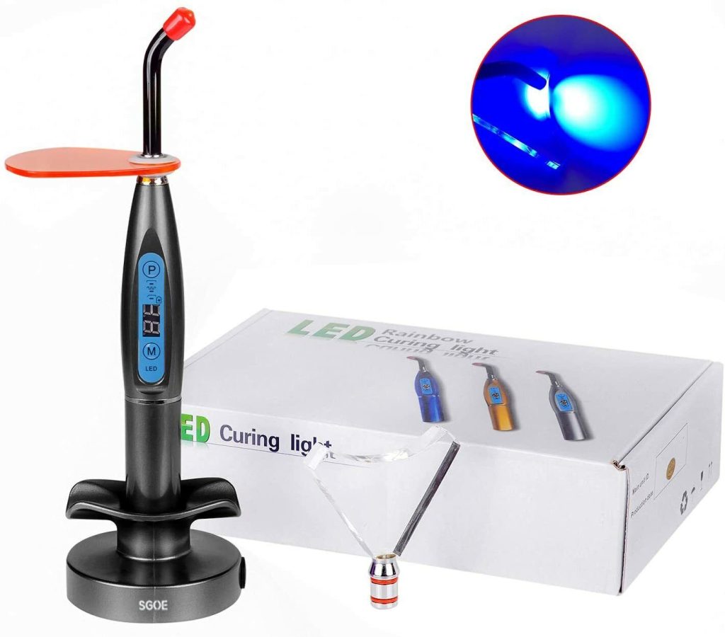 Dental 5W Wireless Curing Light 1500mw - Germaphobix
