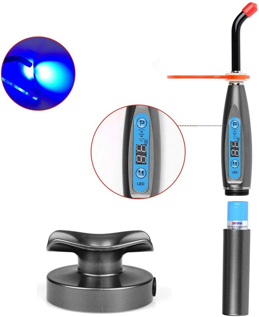 Dental 5W Wireless Curing Light 1500mw - Germaphobix